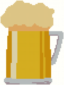 Beer Cross Stitch Pattern – Daily Cross Stitch