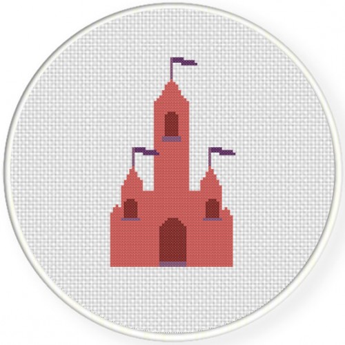 Doodle Castle Cross Stitch Pattern – Daily Cross Stitch