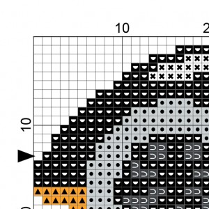 Race Car Flames Cross Stitch Pattern – Daily Cross Stitch