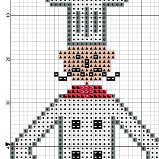 Charts Club Members Only: Slim Chef Cook Cross Stitch Pattern – Daily ...