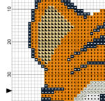 Tiger Cross Stitch Pattern – Daily Cross Stitch