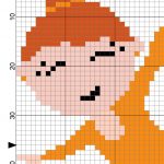 Gymnastics Hoop Cross Stitch Pattern – Daily Cross Stitch