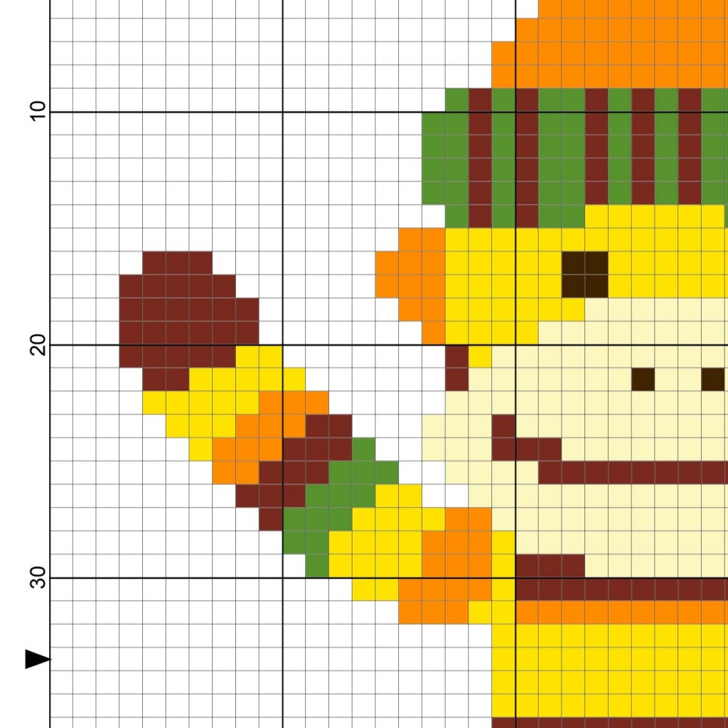 Happy Sock Monkey Cross Stitch Pattern – Daily Cross Stitch