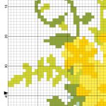 Yellow Flower Bouquet Cross Stitch Pattern – Daily Cross Stitch