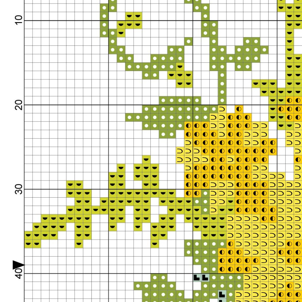 Yellow Flower Bouquet Cross Stitch Pattern – Daily Cross Stitch Yellow Flower Bouquet Cross Stitch Pattern – Daily Cross Stitch