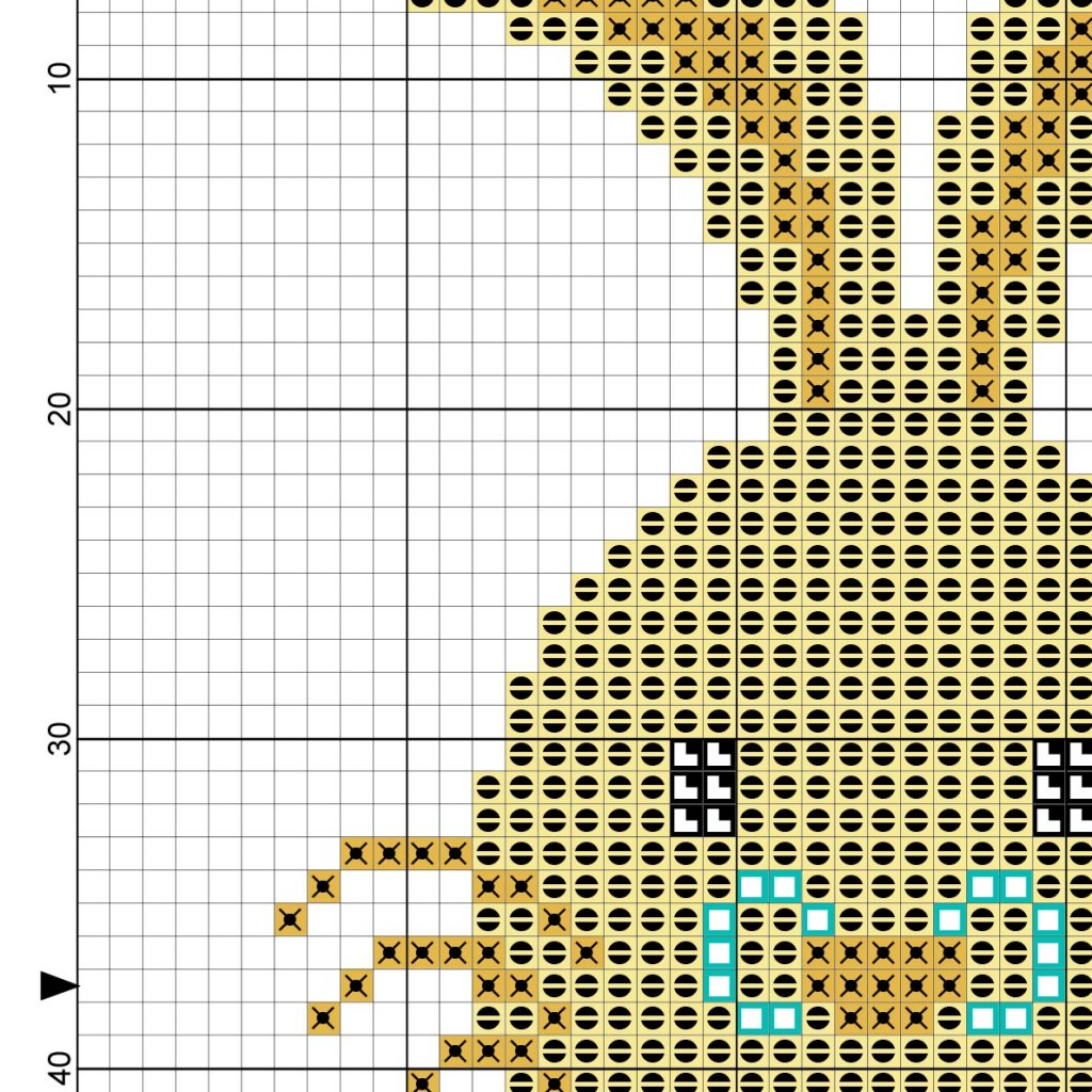 Bunny Rabbit Cross Stitch Pattern – Daily Cross Stitch