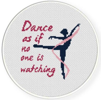Charts Club Members Only: Dance Cross Stitch Pattern – Daily Cross Stitch