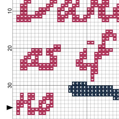 Charts Club Members Only: Dance Cross Stitch Pattern – Daily Cross Stitch