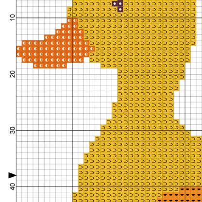 Duck Cross Stitch Pattern – Daily Cross Stitch