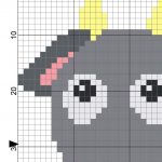 Goat Cross Stitch Pattern – Daily Cross Stitch