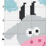 Goat with Clouds Cross Stitch Pattern – Daily Cross Stitch
