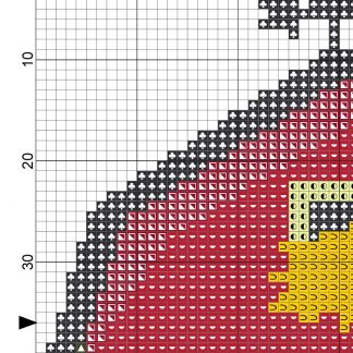Red Barn Cross Stitch Pattern – Daily Cross Stitch