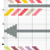 Colorful Arrows Cross Stitch Pattern – Daily Cross Stitch
