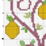 Charts Club Members Only: Lemon Tree Cross Stitch Pattern – Daily Cross ...