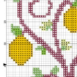 Charts Club Members Only: Lemon Tree Cross Stitch Pattern – Daily Cross ...