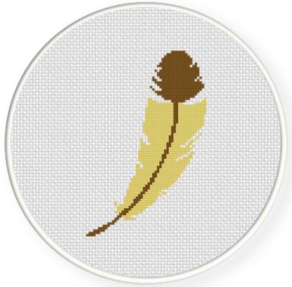 Feather Cross Stitch Pattern – Daily Cross Stitch