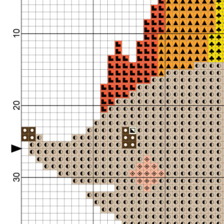 Charts Club Members Only: Punk-cupine Cross Stitch Pattern – Daily ...