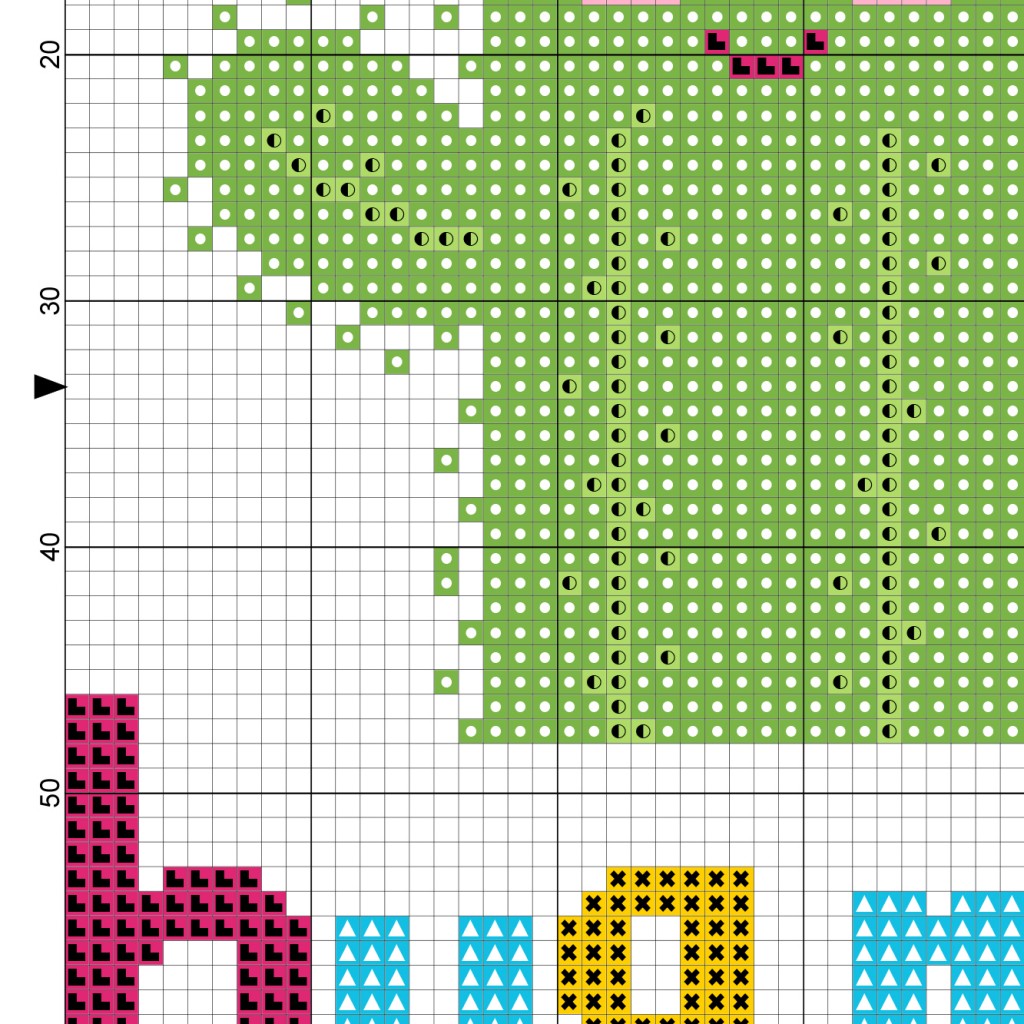 Hug Me! Cross Stitch Pattern – Daily Cross Stitch