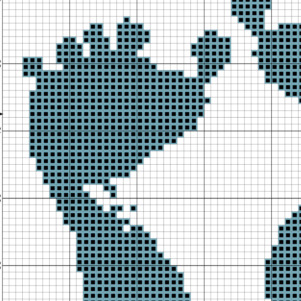 Charts Club Members Only:Baby Boy Feet Cross Stitch Pattern – Daily ...