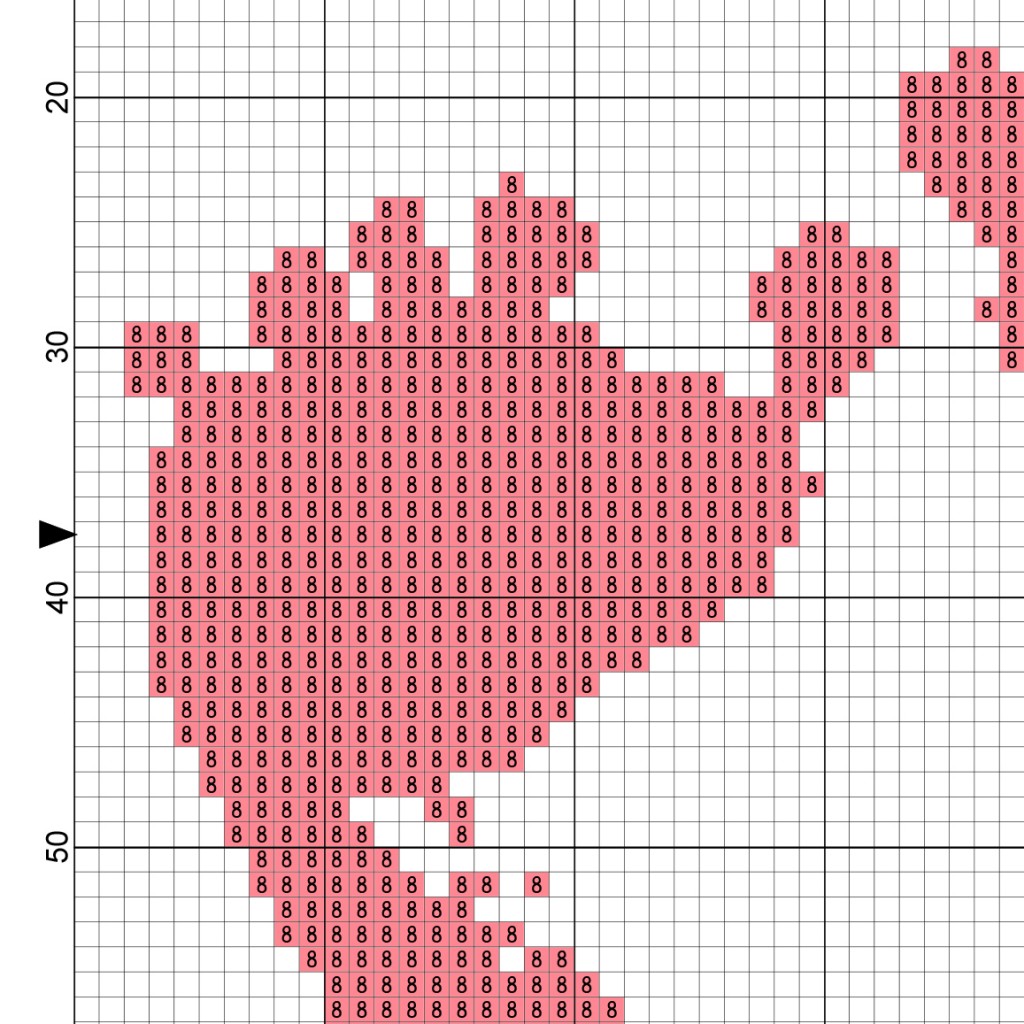 Baby Girl Feet Cross Stitch Pattern – Daily Cross Stitch