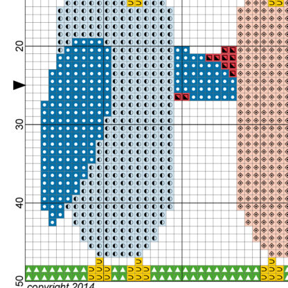 Hi Birds Cross Stitch Pattern – Daily Cross Stitch