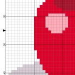 Simple Apple Cross Stitch Pattern – Daily Cross Stitch