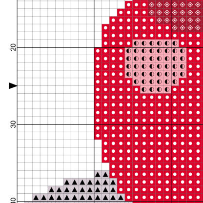 Simple Apple Cross Stitch Pattern – Daily Cross Stitch