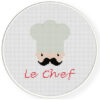 Chef Love Cross Stitch Pattern – Daily Cross Stitch