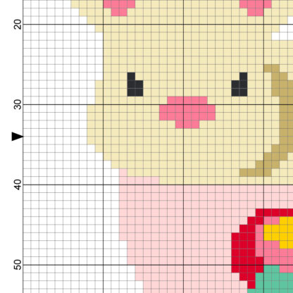 Charts Club Members Only: Cute Rabbit in Tea Cup Cross Stitch Pattern ...