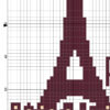 Eiffel Tower Cross Stitch Pattern – Daily Cross Stitch