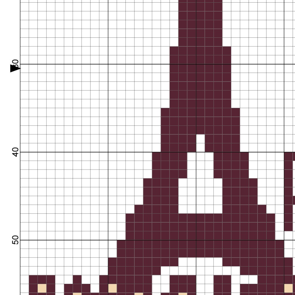 Eiffel Tower Cross Stitch Pattern – Daily Cross Stitch