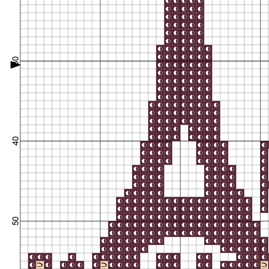 Eiffel Tower Cross Stitch Pattern – Daily Cross Stitch