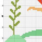 Little Mermaid Cross Stitch Pattern – Daily Cross Stitch