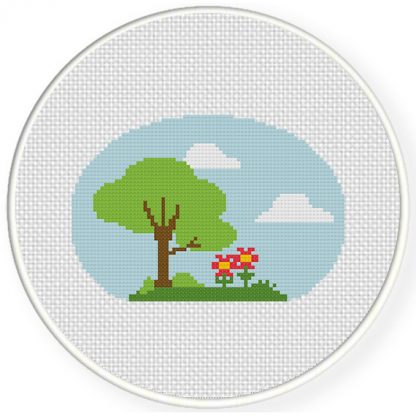 Charts Club Members Only: Lovely Nature Cross Stitch Pattern – Daily ...