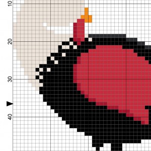 Rooster Cross Stitch Pattern – Daily Cross Stitch