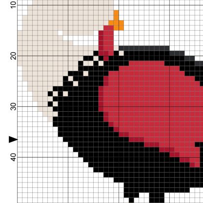 Rooster Cross Stitch Pattern – Daily Cross Stitch