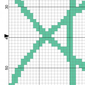 Charts Club Members Only: Atom Cross Stitch Pattern – Daily Cross Stitch