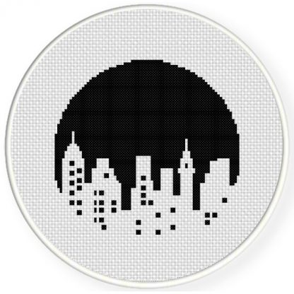 City Skyline Cross Stitch Pattern – Daily Cross Stitch