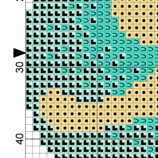 Summer Swimming Cross Stitch Pattern – Daily Cross Stitch