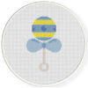 Baby Rattle Cross Stitch Pattern – Daily Cross Stitch