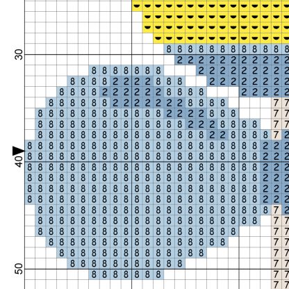 Baby Rattle Cross Stitch Pattern – Daily Cross Stitch