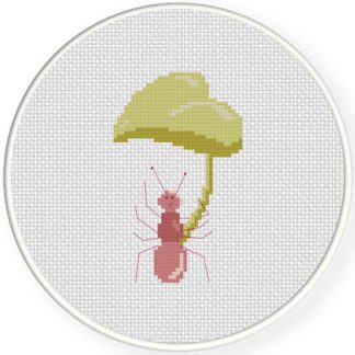 AntBrella Cross Stitch Pattern – Daily Cross Stitch
