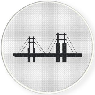 Bridge Cross Stitch Pattern – Daily Cross Stitch