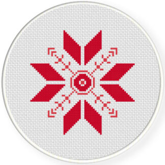 Geometric Pattern Cross Stitch Pattern – Daily Cross Stitch