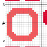XOX Cross Stitch Pattern – Daily Cross Stitch