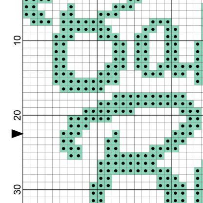 Baby Boy Cross Stitch Pattern – Daily Cross Stitch