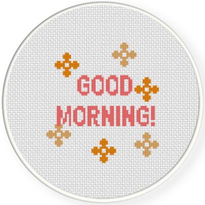 Good Morning! Cross Stitch Pattern – Daily Cross Stitch