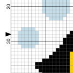 Stripey Fishy Cross Stitch Pattern – Daily Cross Stitch
