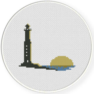 Seashore Sunset Cross Stitch Pattern – Daily Cross Stitch