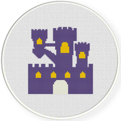 Castle Cross Stitch Pattern – Daily Cross Stitch